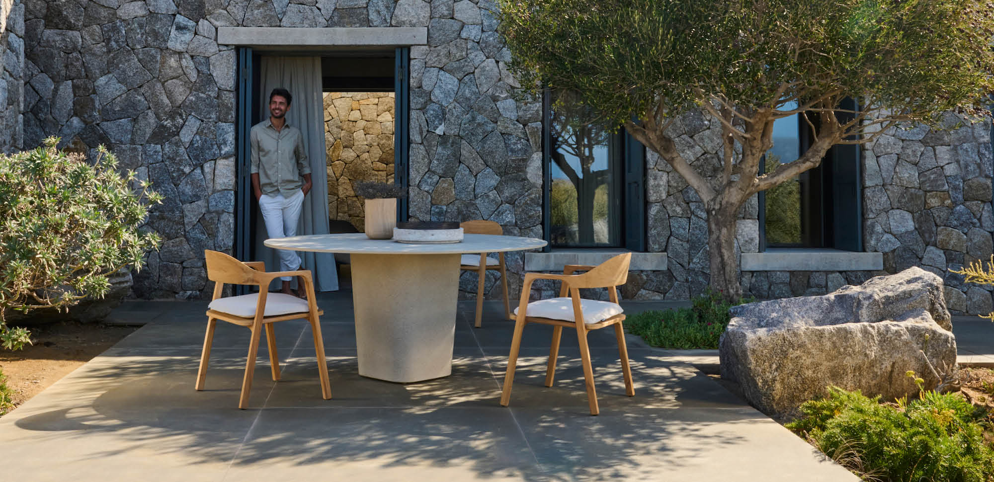 Tao Dining and Coffee Table by Tribù– Cosh Living