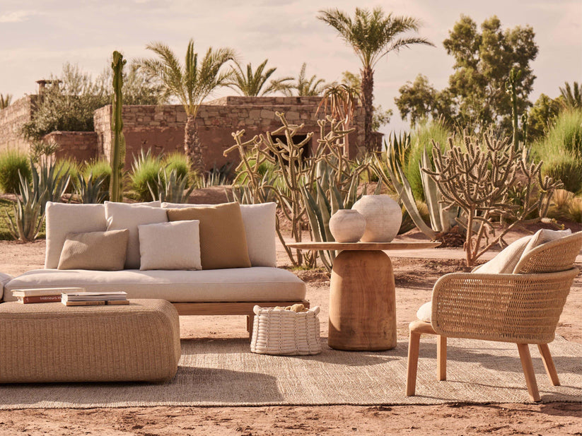 Dunes Low Dining Table | Garden Furniture Collection | Cosh Living